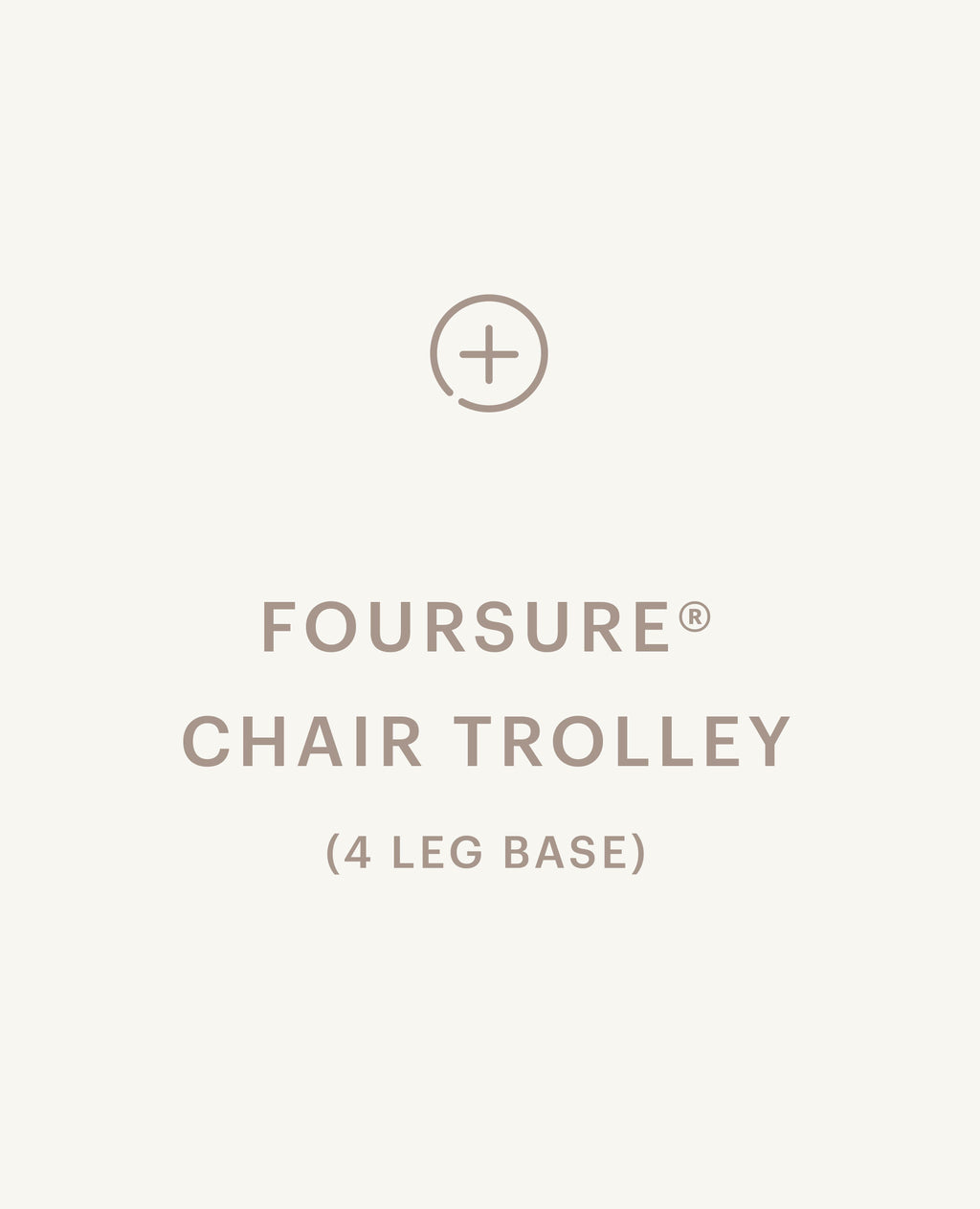 FourSure® Chair Trolley - 4 Leg Base – hightower.design