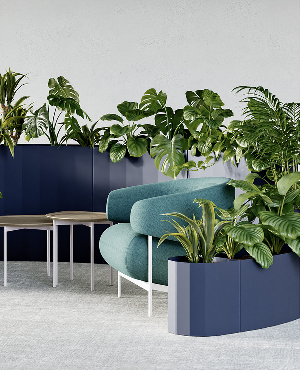 Stanza Planter, End - 16" Height – hightower.design