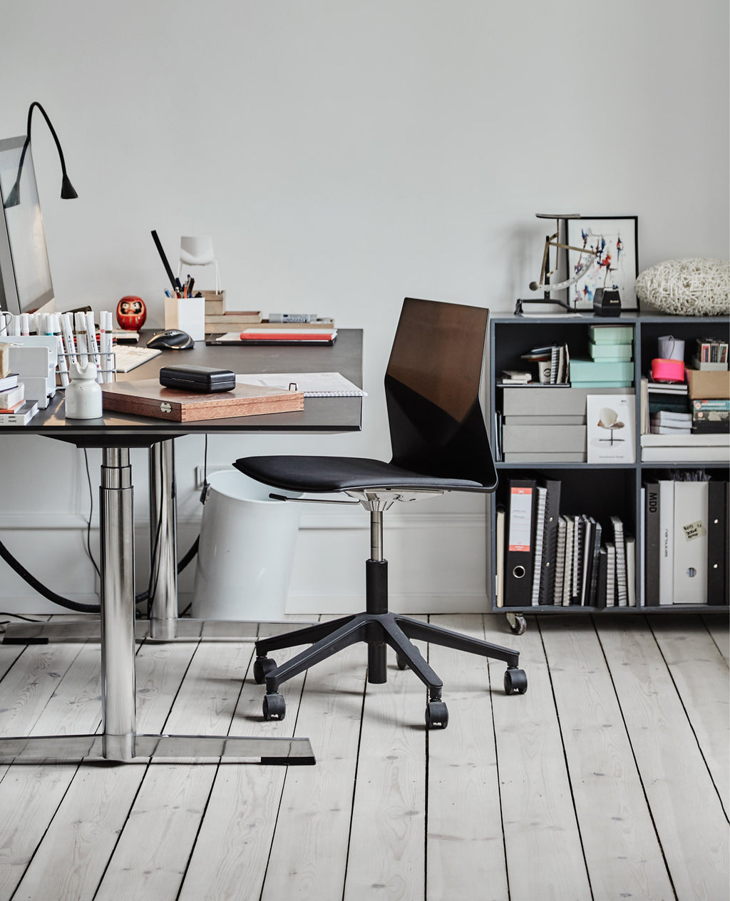 FourCast®2 Wheeler Chair, Swivel Base - with Seat Pad – hightower.design