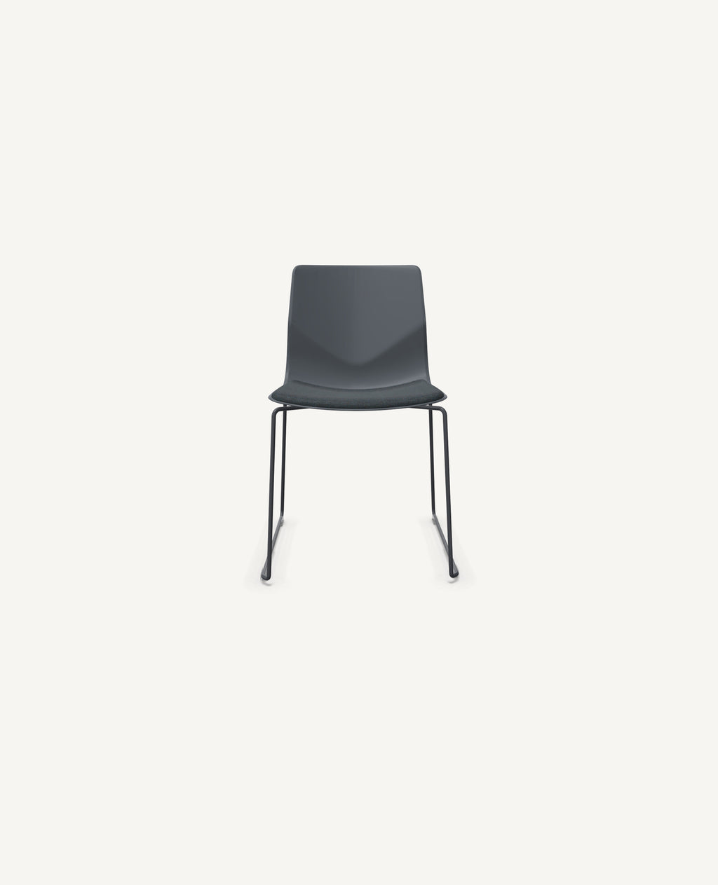 FourSure® Chair, Sled Base - with Seat Pad – hightower.design