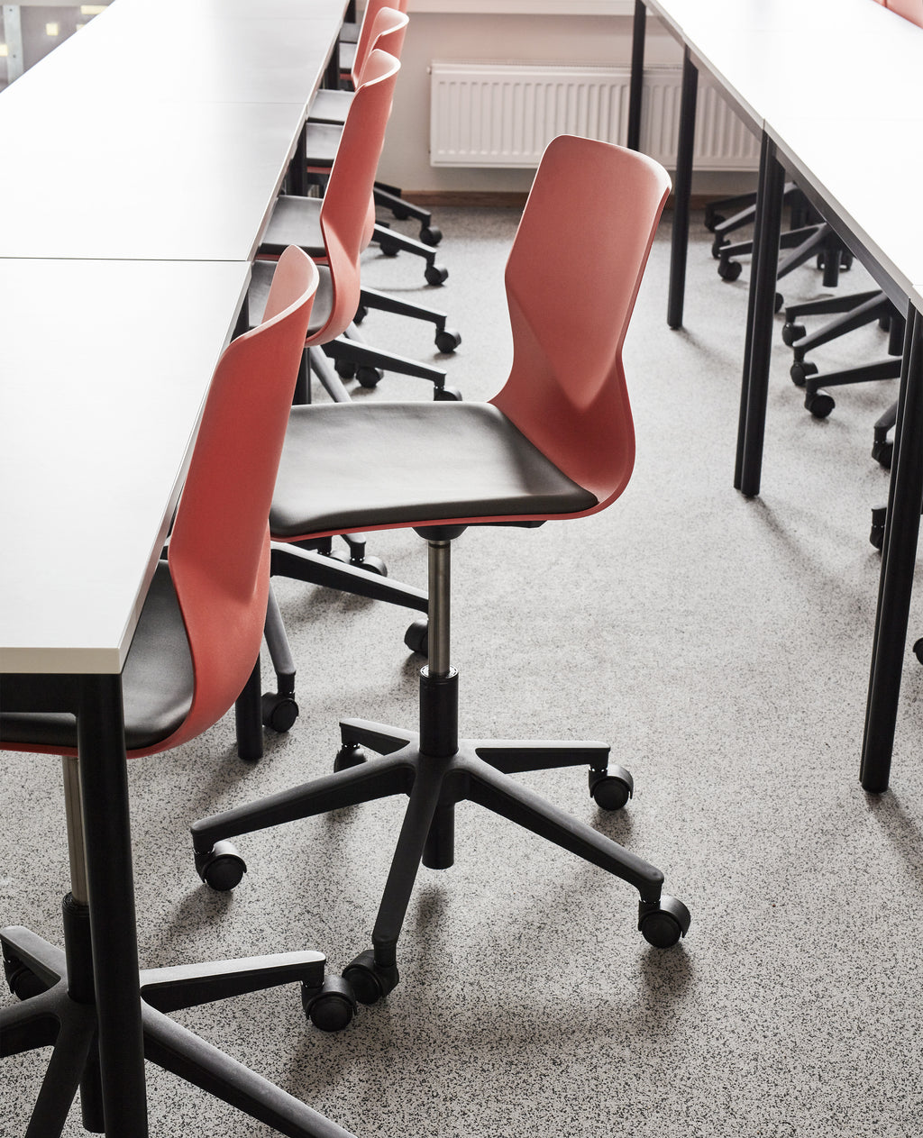 FourSure® Wheeler Chair, Swivel Base - with Seat Pad – hightower.design