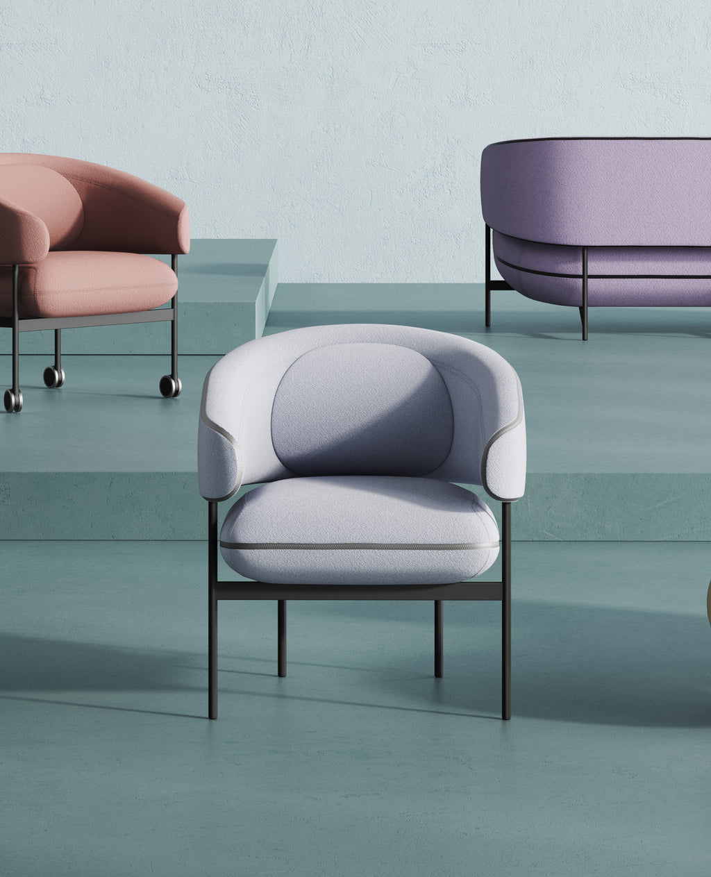 Flote Chair - Zipper Detail – hightower.design