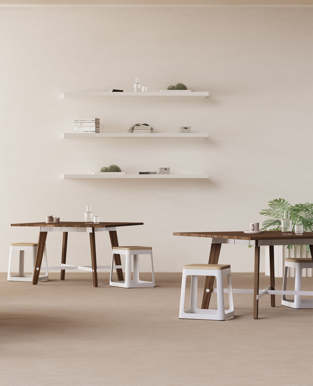 Teton Table, Standard Height - Square – hightower.design