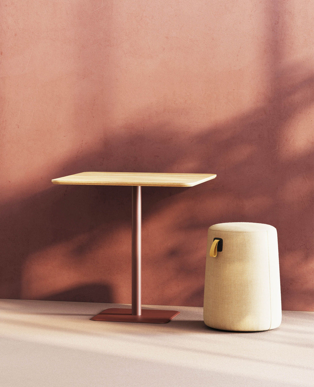 Kona Pouf - Counter Height – hightower.design