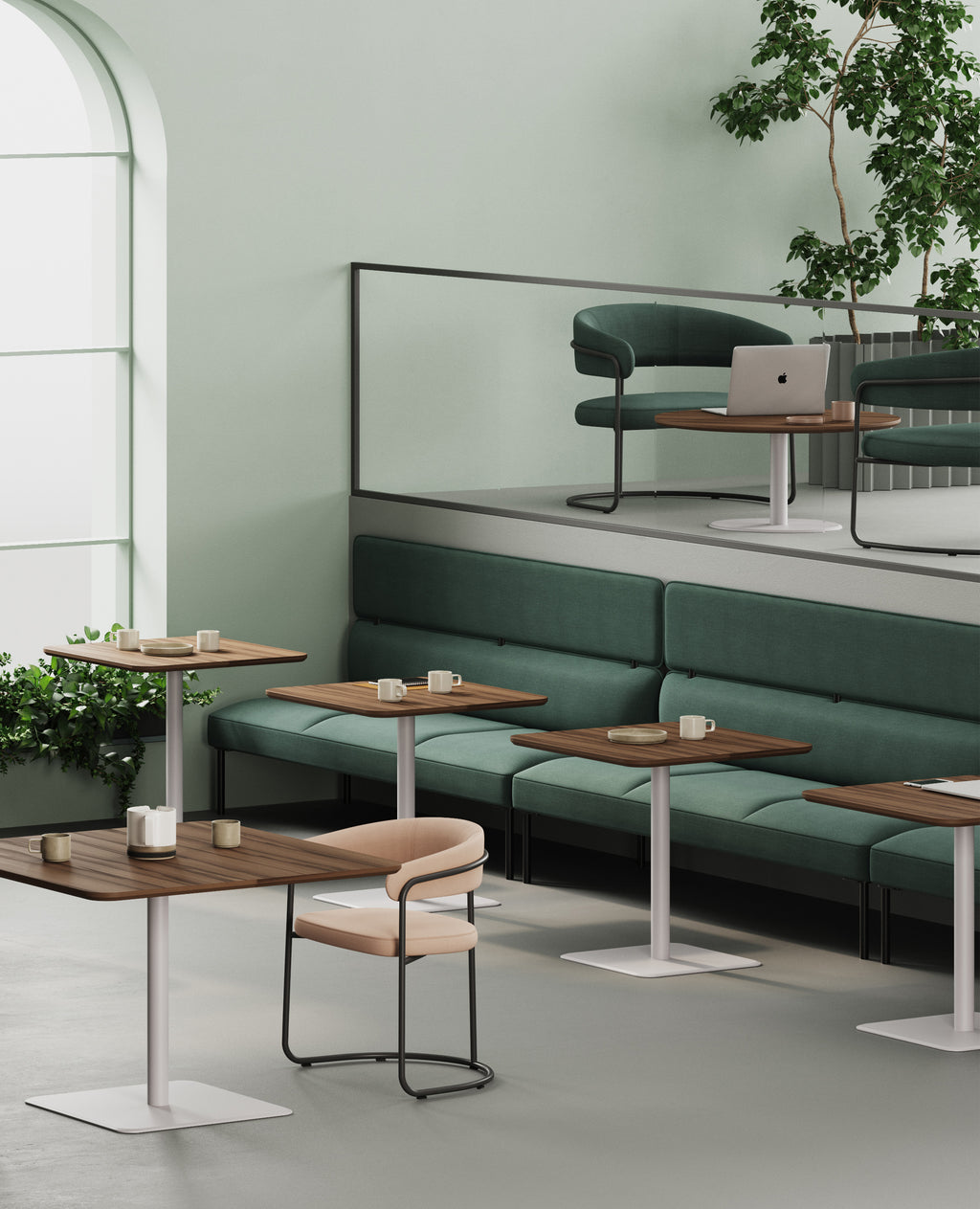 Kona Table, Standard Height, Square - 30" x 30" – hightower.design