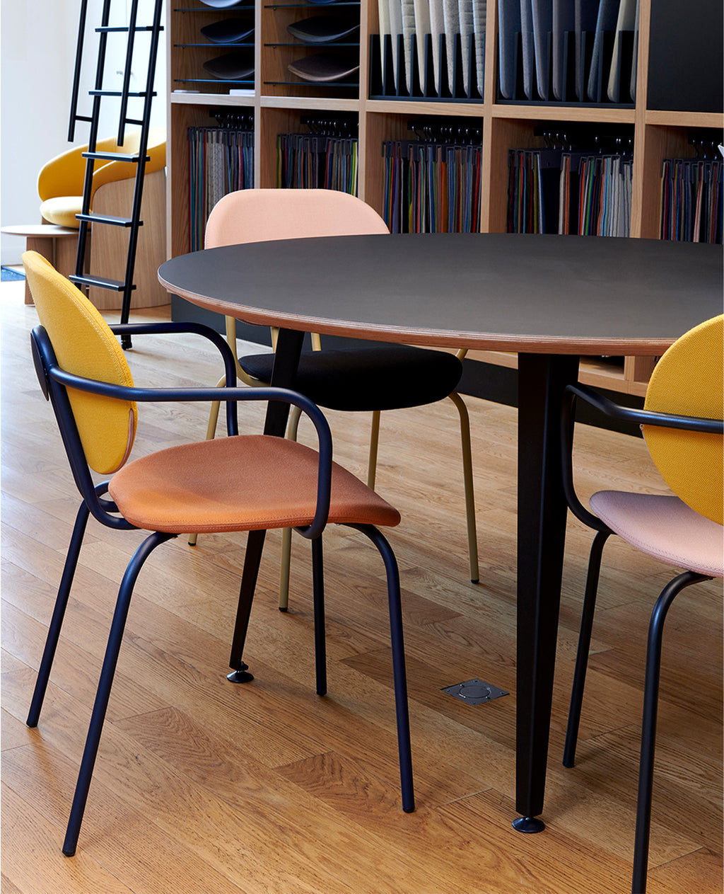 Hari Chair, Upholstered - with Arms – hightower.design