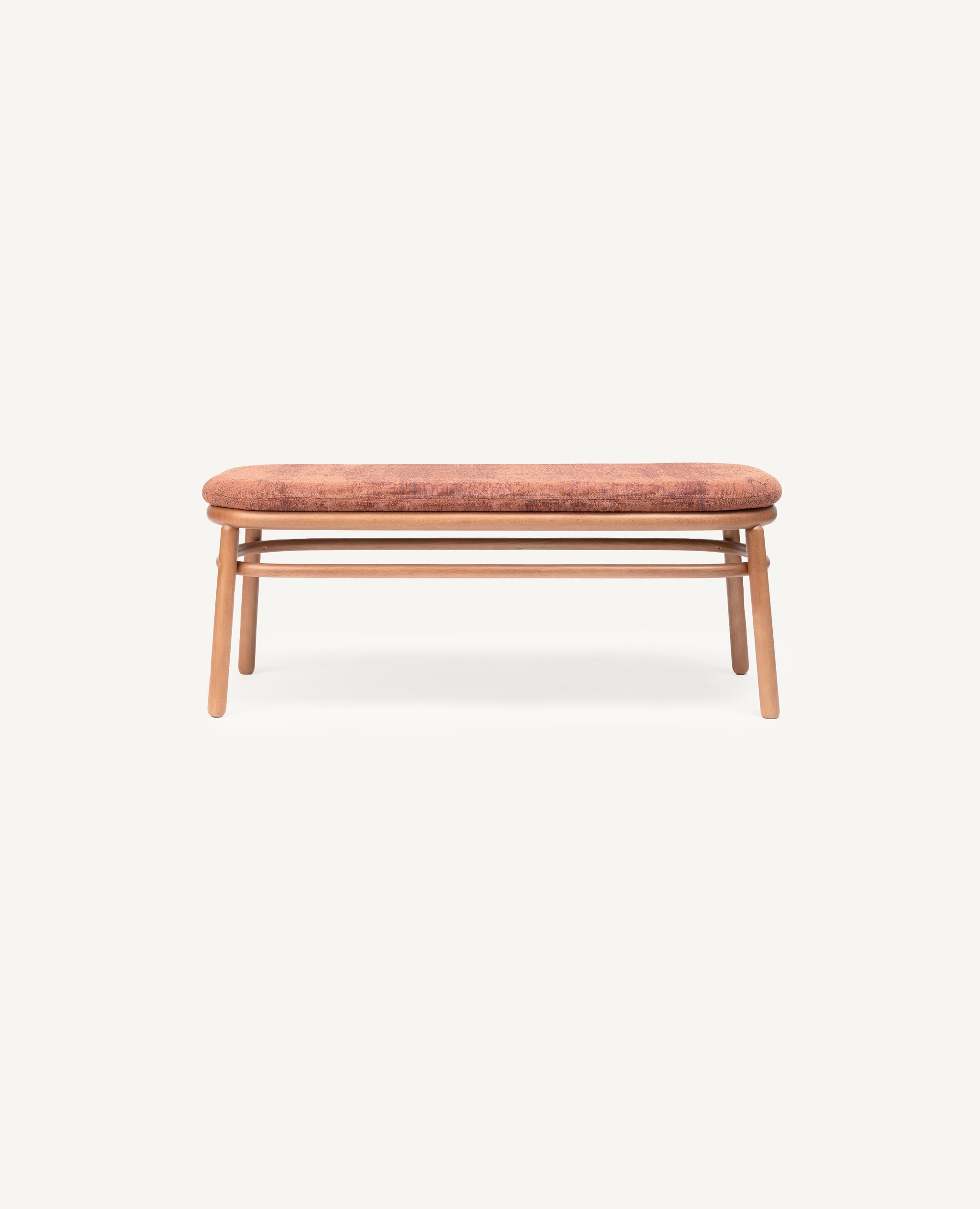 Lana Upholstered Bench - Wood – hightower.design