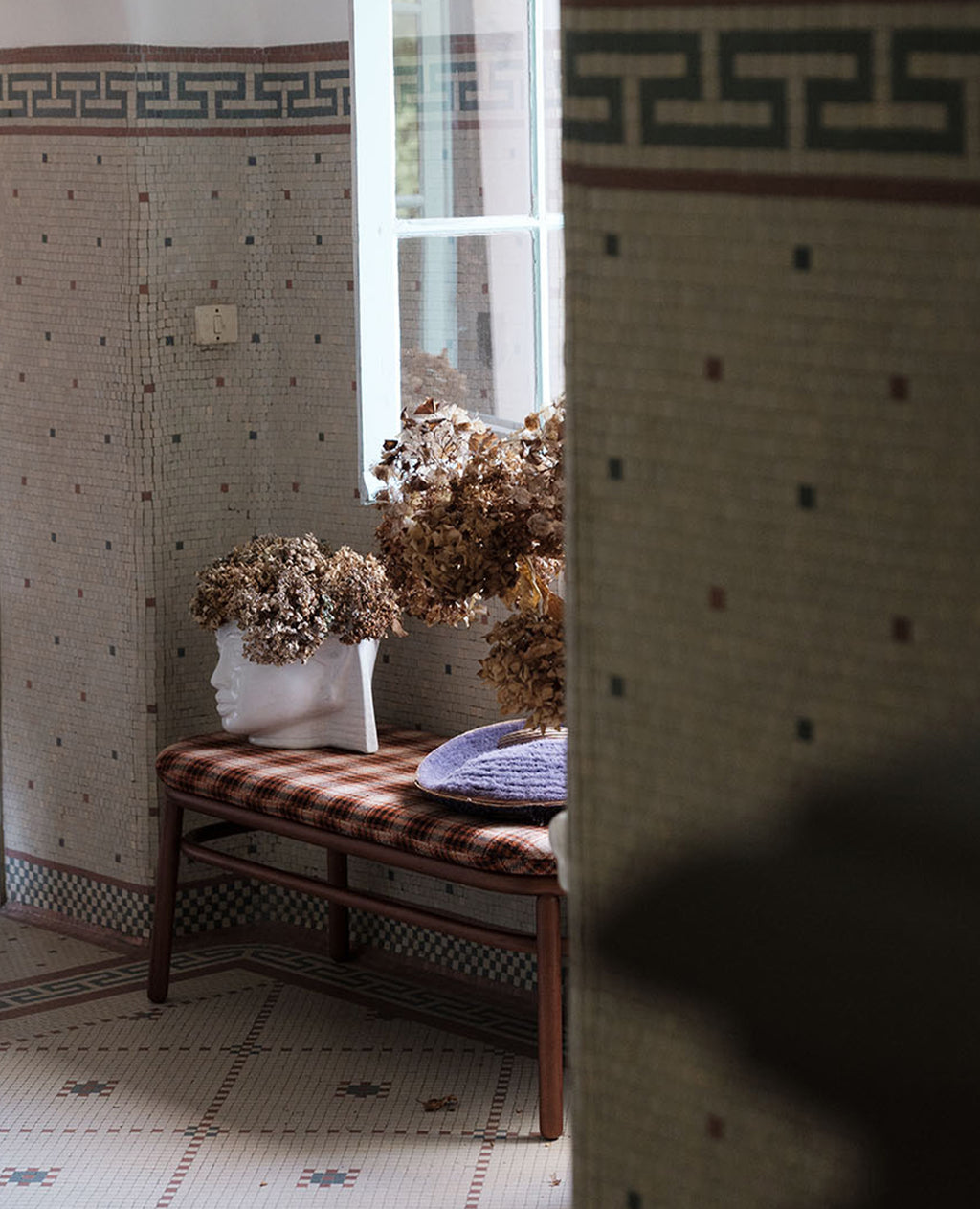 Lana Upholstered Bench - Wood – hightower.design