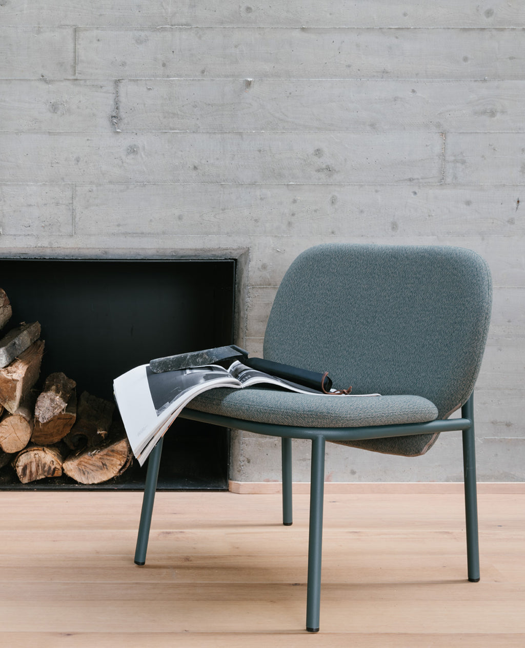 Lana Lounge Chair, Metal - Lowback – hightower.design