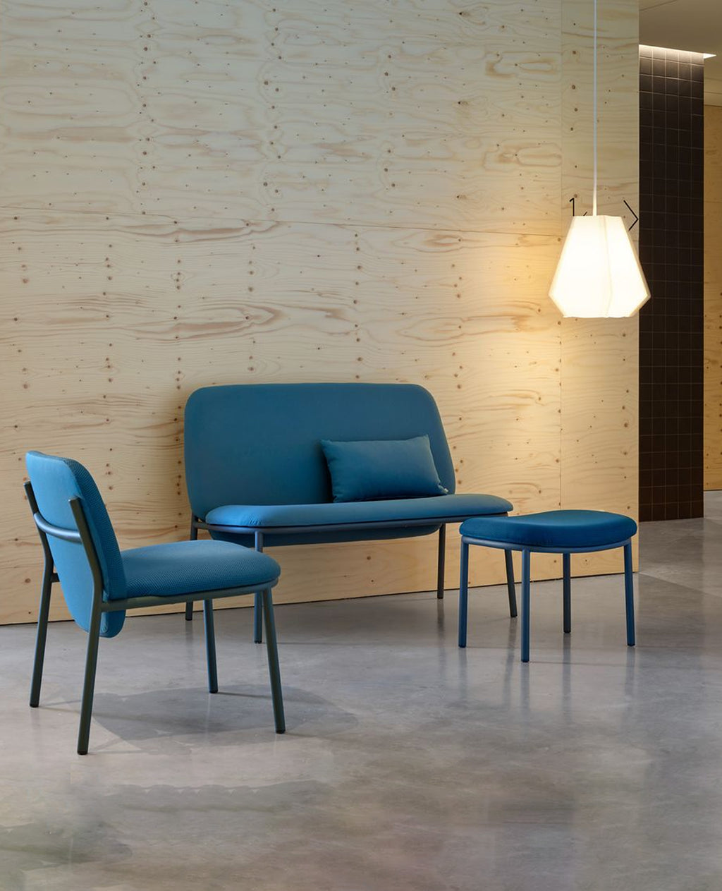 Lana Sofa, Two-Seat, Metal - Highback – hightower.design