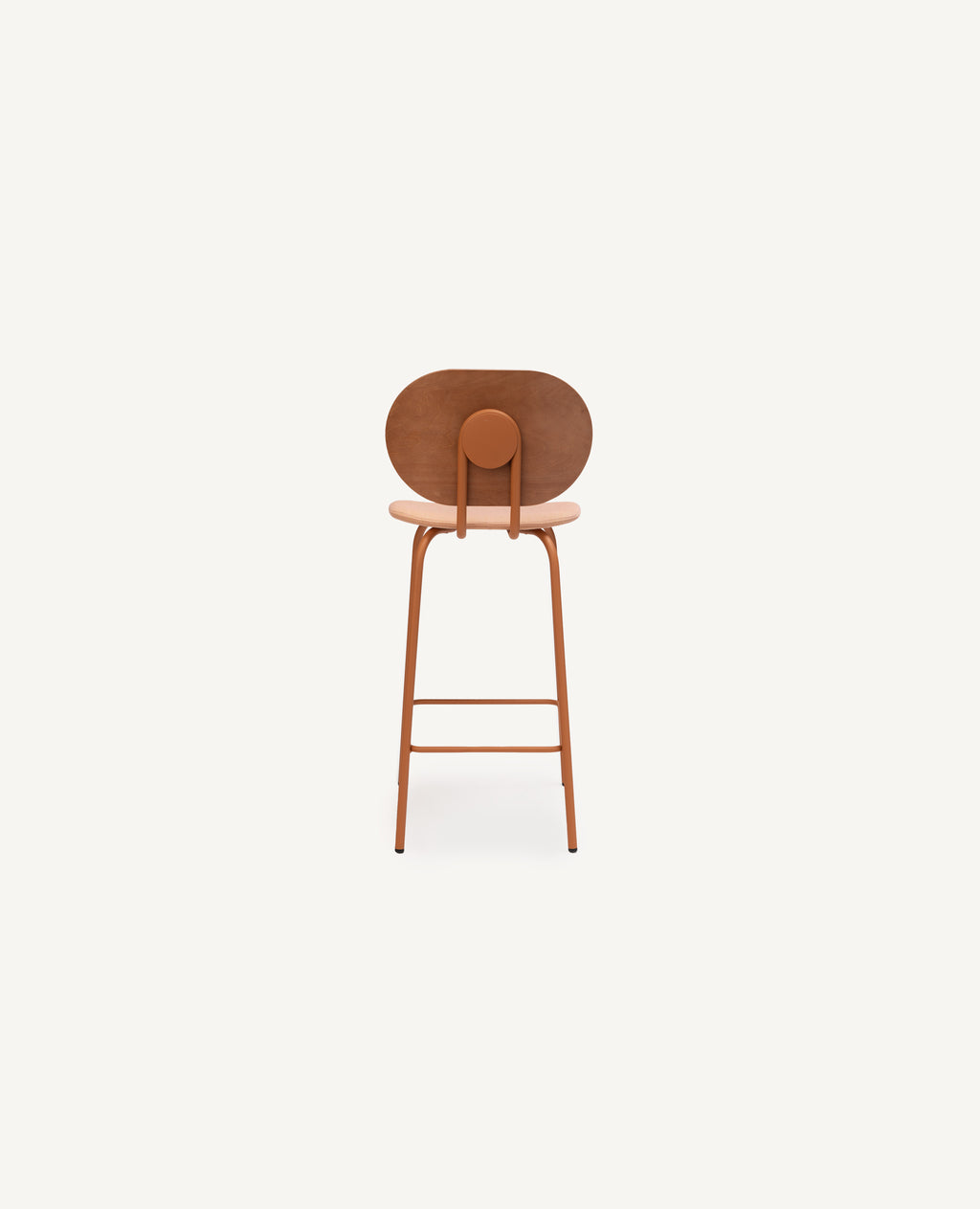 Hari Chair, Counter Height, Wood Back - Upholstered Seat – hightower.design