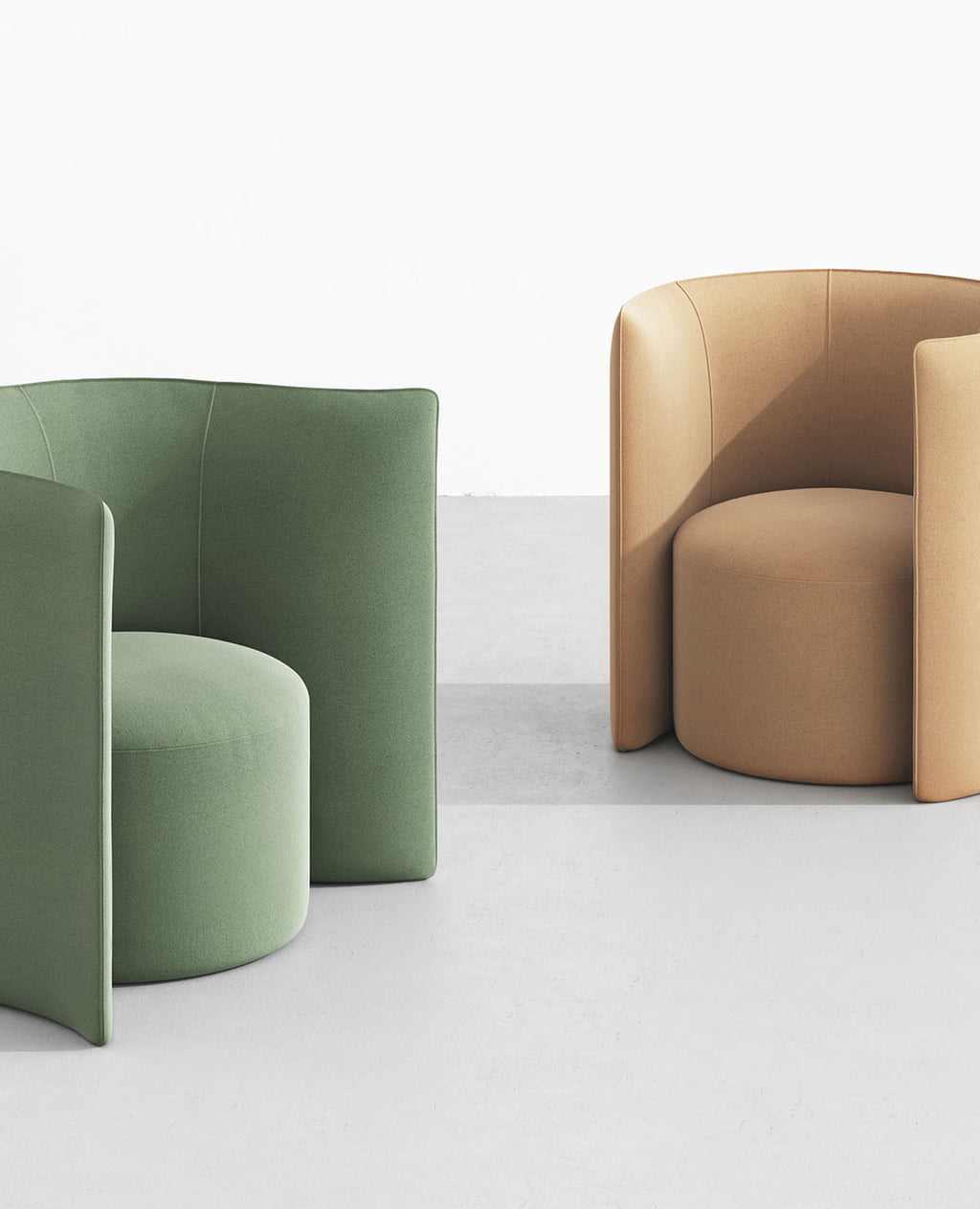 Proto Lounge Chair, Lowback - Outward Curve – hightower.design