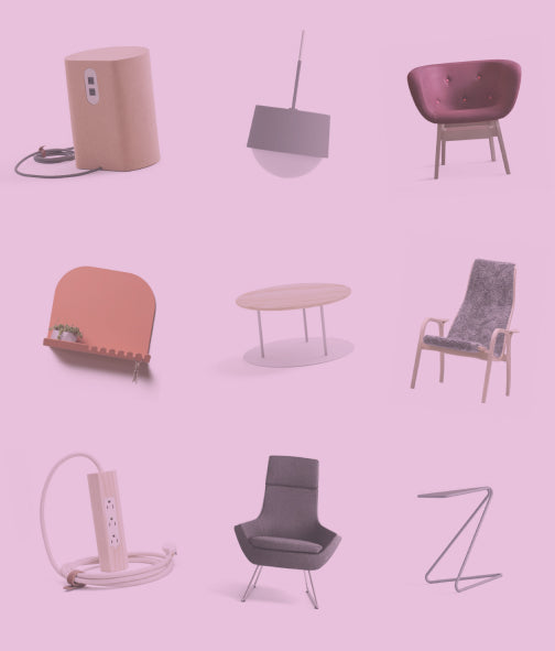 Flote Lounge Chair - Contrasting Welt Detail – hightower.design